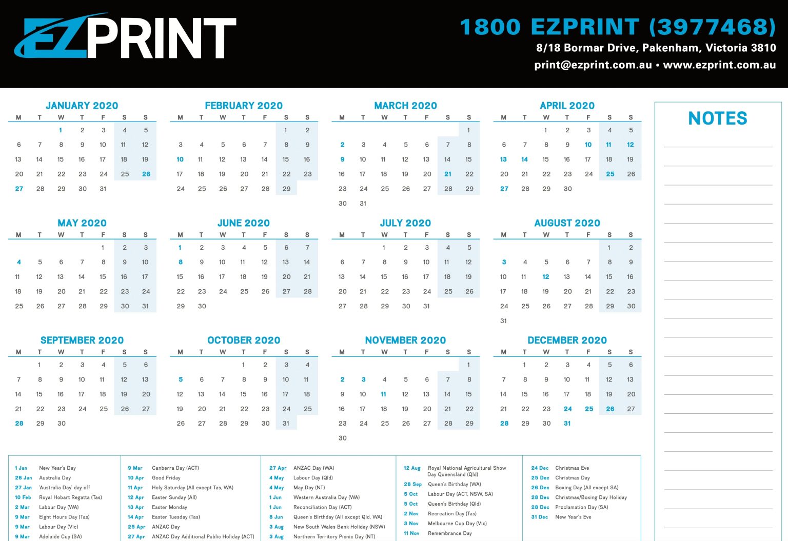 Branded Desk Pads – EZPrint