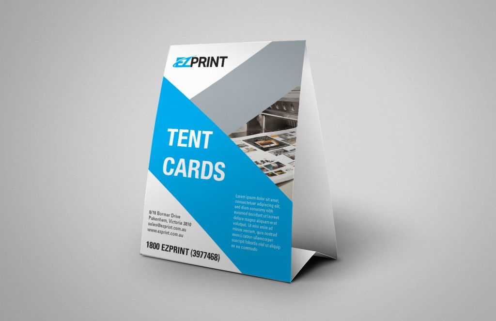 Tent Cards – EZPrint